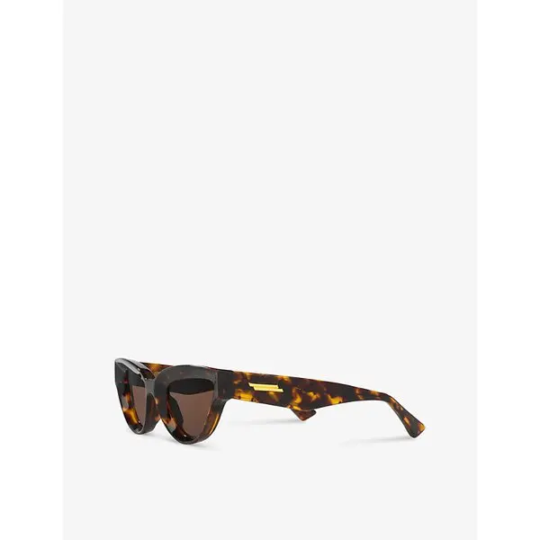 Bottega Veneta Cat-eye Sunglasses - Brown