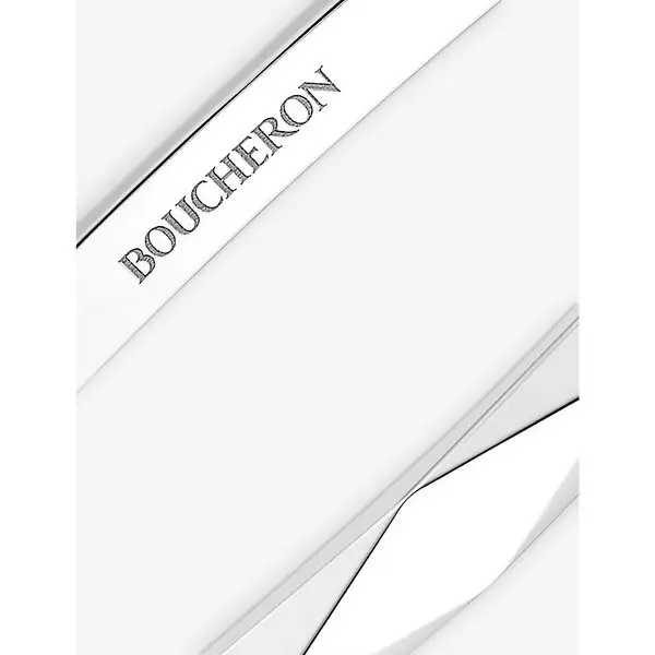 Boucheron Facette 18ct White-gold Bangle Bracelet