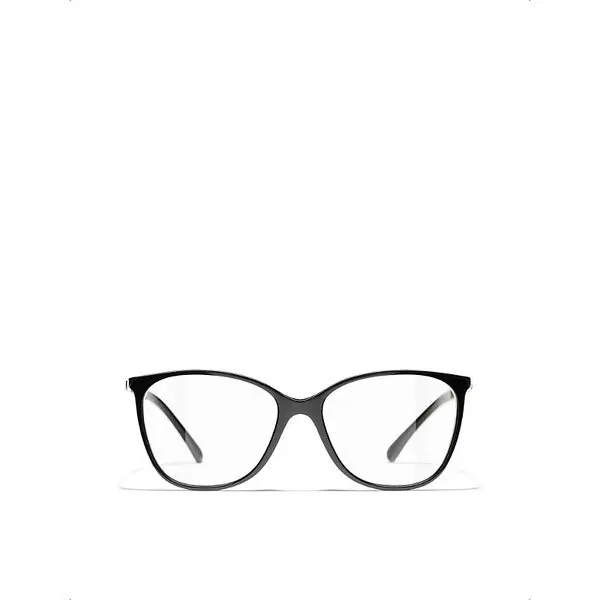 Chanel Square Eyeglasses - Black