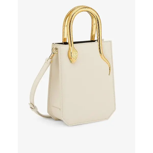 BVLGARI Serpenti Leather Tote Bag