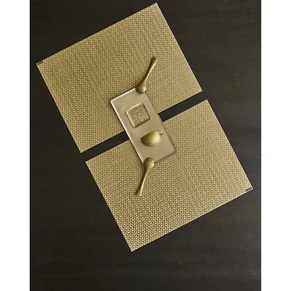 CHILEWICH Origami Rectangular Woven Placemat 35cm X 48cm