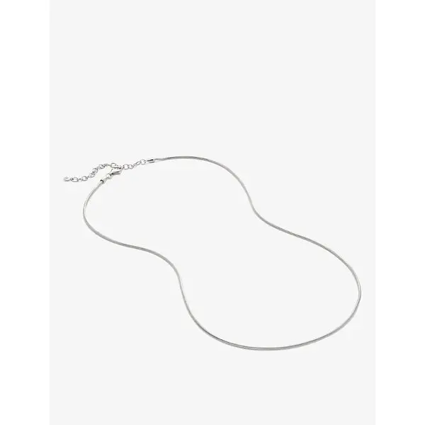 Monica Vinader Thin Snake Necklace - Sterling Silver
