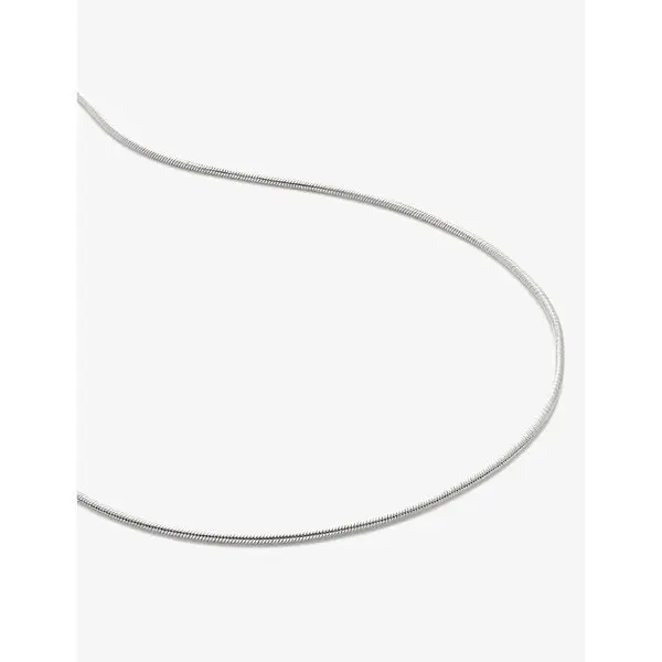 Monica Vinader Thin Snake Necklace - Sterling Silver