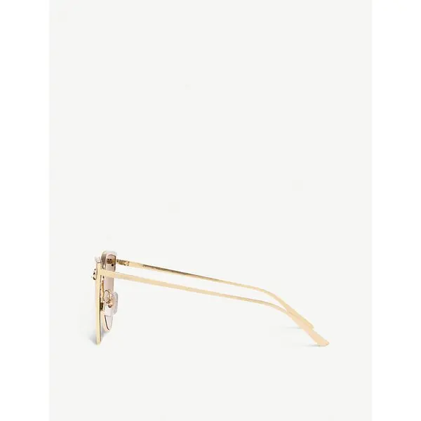 Cartier Panthère De Metal Cat-eye Sunglasses