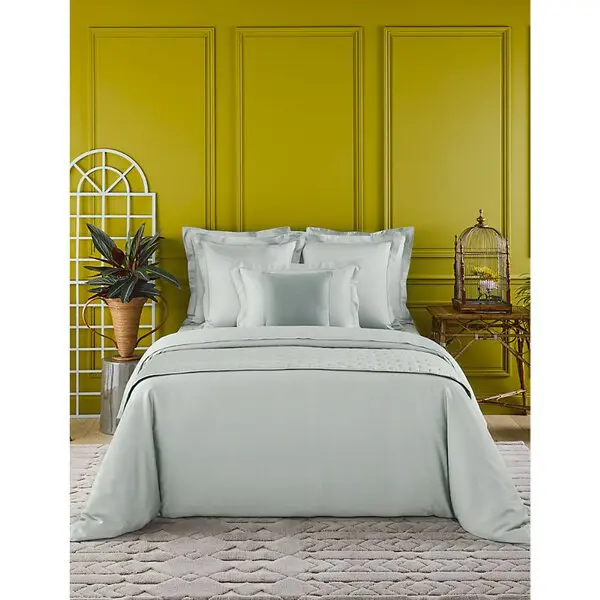 YVES DELORME Triomphe Quilted Super-king Cotton-blend Bed Cover