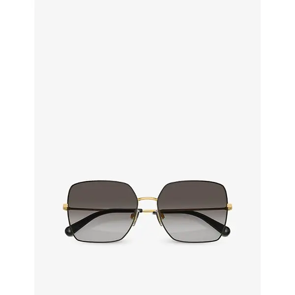 Dolce & Gabbana Dg2242 Square-frame Sunglasses - Black