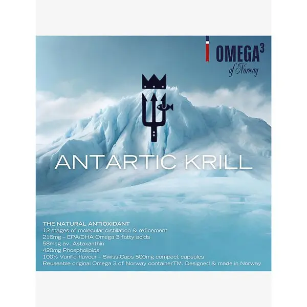NORWAY OMEGA Antarctic Krill Marine Oil 120 Capsules