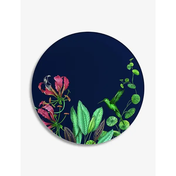 VILLEROY & BOCH Avarua Floral Porcelain Flat Plate 27cm - One-color