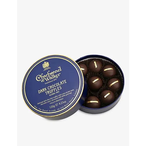 CHARBONNEL ET WALKER Dark Chocolate Vegan Truffles 120g - One-color