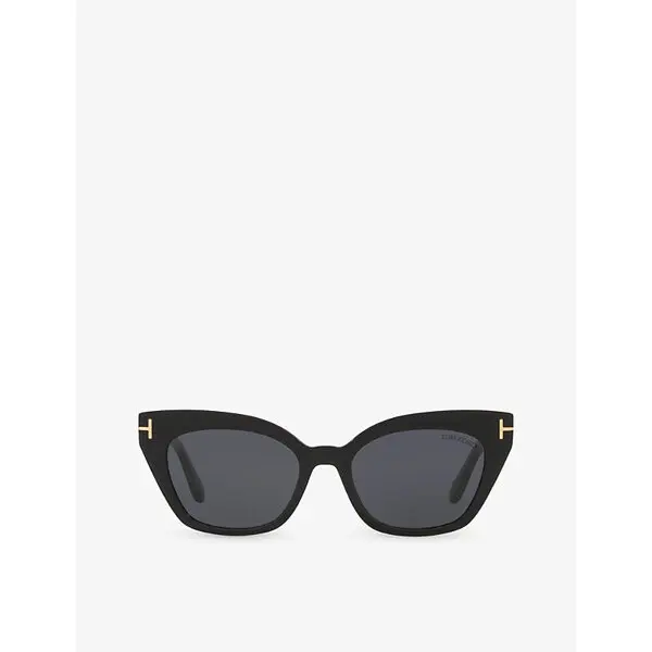 TOM FORD Juliette Cat Eye-frame Sunglasses - Black