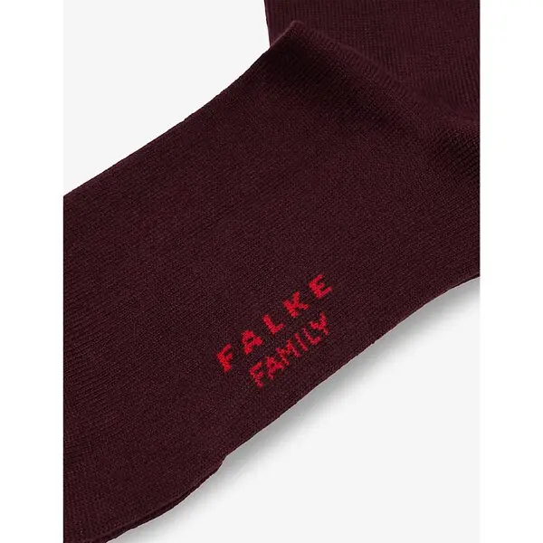 Falke Cotton-blend Crew Socks - Barolo
