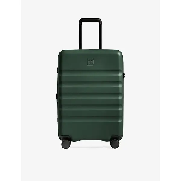 ANTLER Icon Stripe Medium Hard-shell 67cm Suitcase - Green