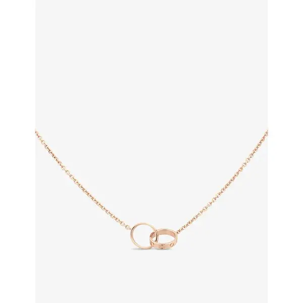 CARTIER Love 18ct Rose Gold Necklace - One-color