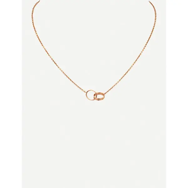 Cartier Love 18ct Rose Gold Necklace - One-color