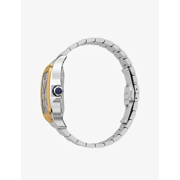 Cartier Santos De Stainless-steel Chronograph Watch