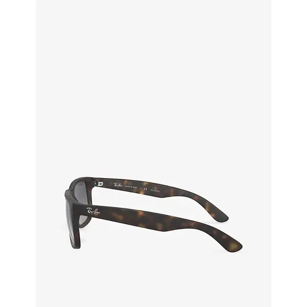Ray-ban Justin Square-frame Sunglasses - Brown