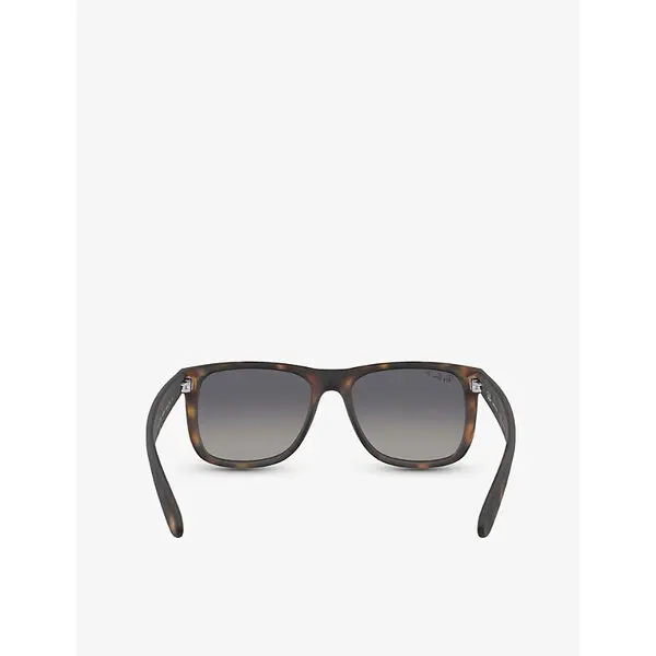 Ray-ban Justin Square-frame Sunglasses - Brown
