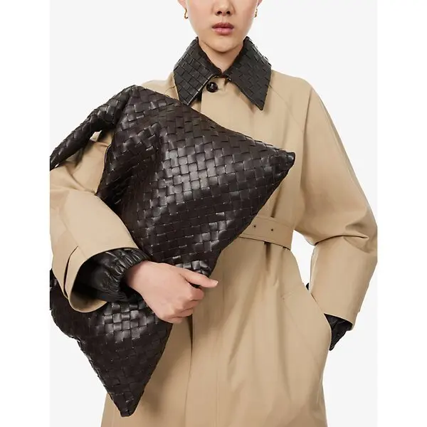 Bottega Veneta Intrecciato-weave Leather Hobo Bag