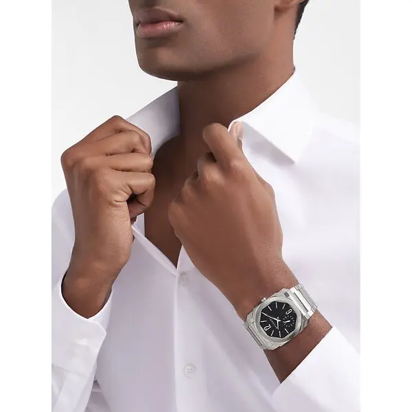 BVLGARI Octo Finissimo Automatic Watch - Stainless Steel