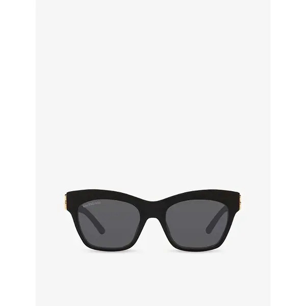 Balenciaga Bb0132s Cat-eye Sunglasses - Black