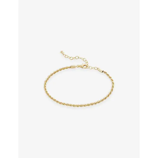 Monica Vinader Rope Chain Bracelet - Yellow Gold