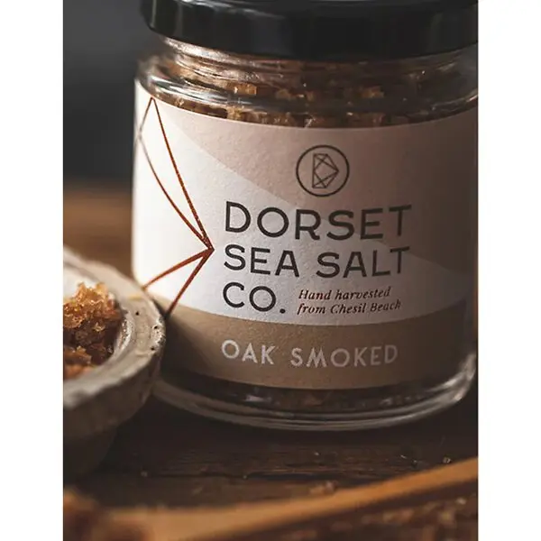 DORSET SALT Dorset Sea Salt Co. Oak Smoked Sea Salt 100g
