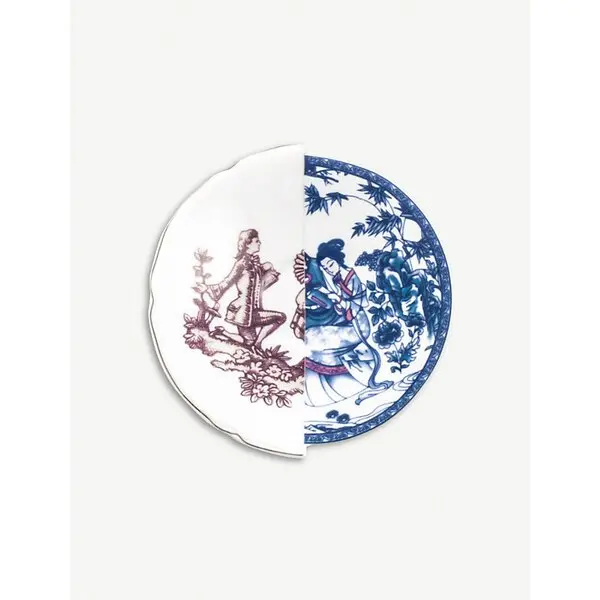 SELETTI Eufemia Hybrid Porcelain Coffee Cup And Saucer - One-color