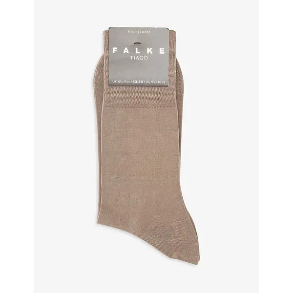 Falke Logo-print Stretch-cotton Blend Socks - Vulcano