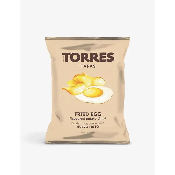 TORRES Tapas Fried Egg-flavoured Crisps 125g