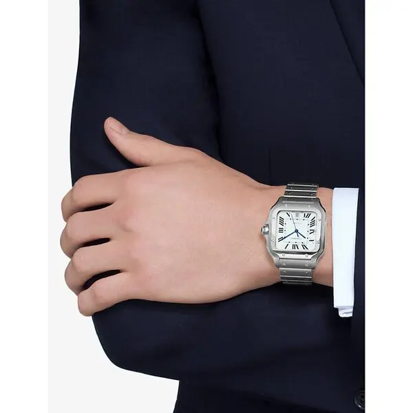 Cartier Santos De Large Model Watch - Steel