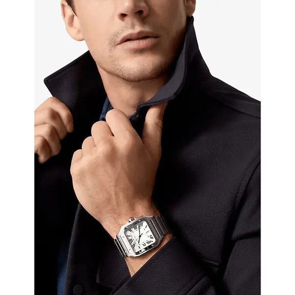 Cartier Santos De Large Model Watch - Steel