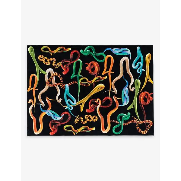 SELETTI Wears Toiletpaper Snakes Woven Rug 194cm X 280cm - One-color