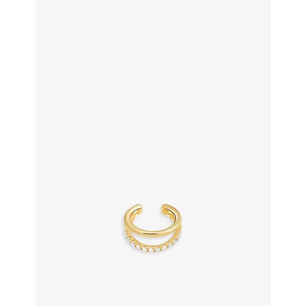 ASTRID & MIYU Illusion Ear Cuff - Gold