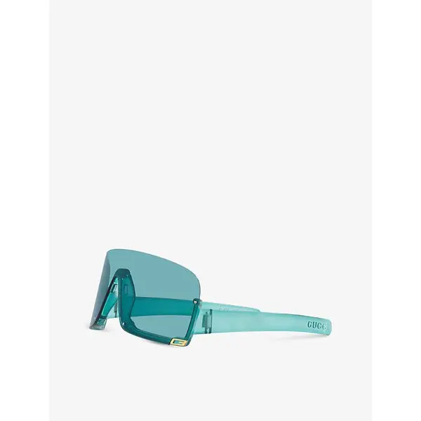 Gucci Irregular Frame Injected Sunglasses