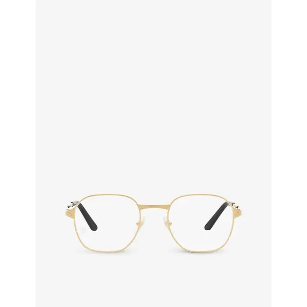 CARTIER Round-frame Metal Eyeglasses - Gold