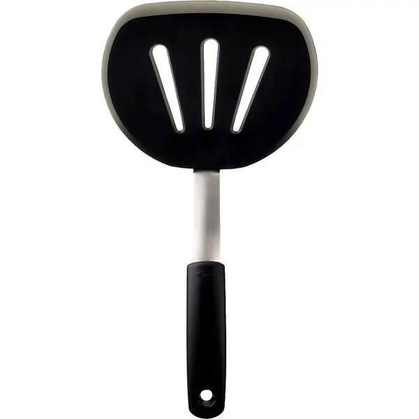 OXO Silicone And Stainless Steel Flexible Pancake Turner - One-color