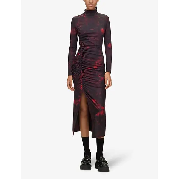 Hugo Slim-fit Midi Dress