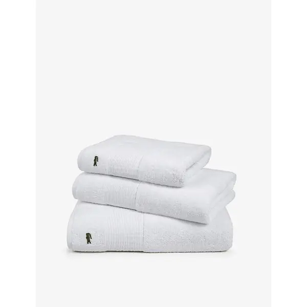 Lacoste Le Croco Cotton Bathmat 50cm X 70cm