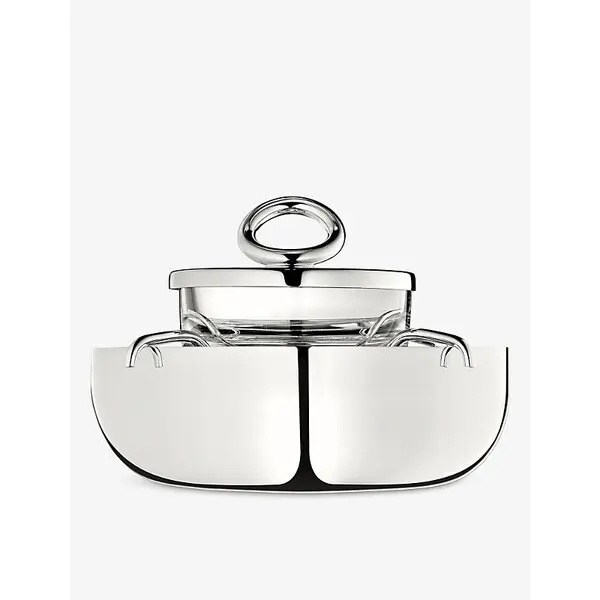 Christofle Vertigo Silver-plated Metal Caviar Set - One-color