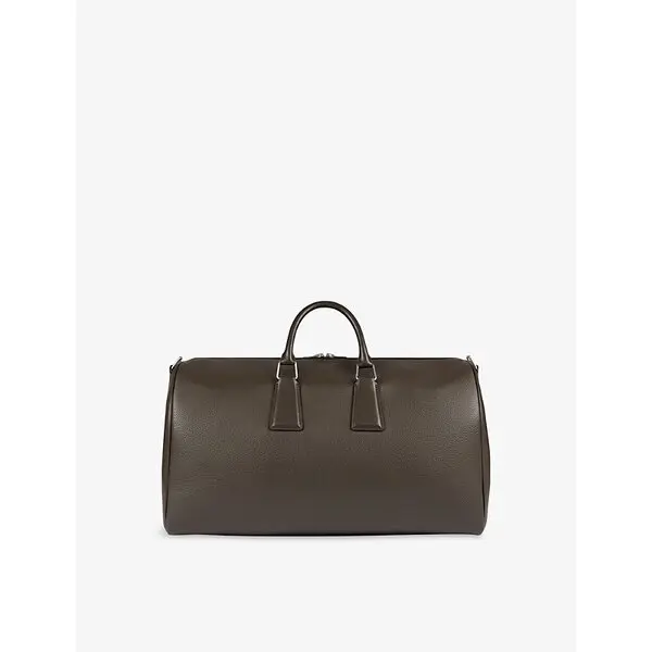 Sandro Logo-embossed Coated Canvas Weekender Bag