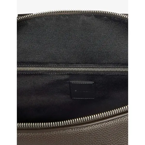 Sandro Logo-embossed Coated Canvas Weekender Bag
