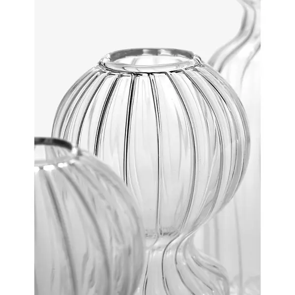 SERAX Iki Doll Rounded Borosilicate-glass Vase 25cm