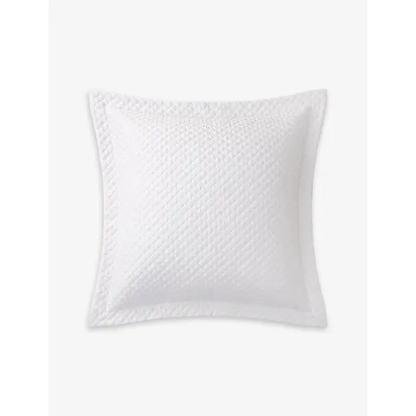 Ralph Lauren Argyle Quilted Cotton Pillowcase