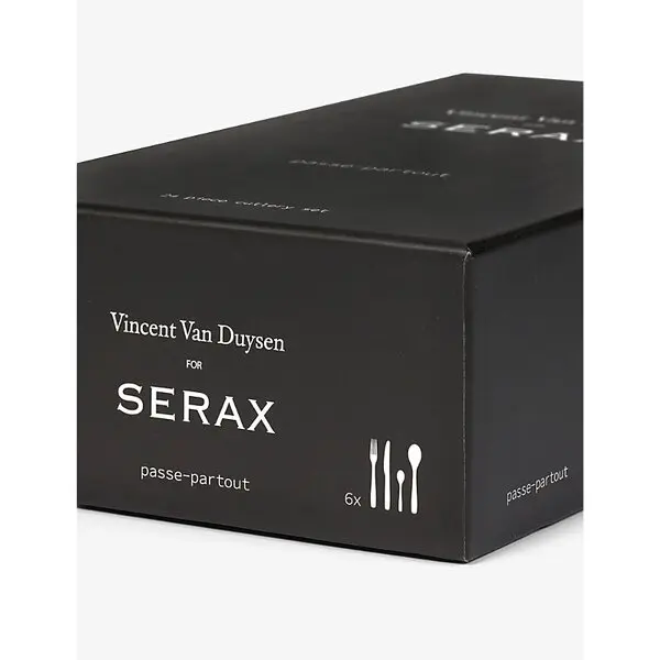 SERAX Passe-partout 24-piece Stainless-steel Cutlery Set