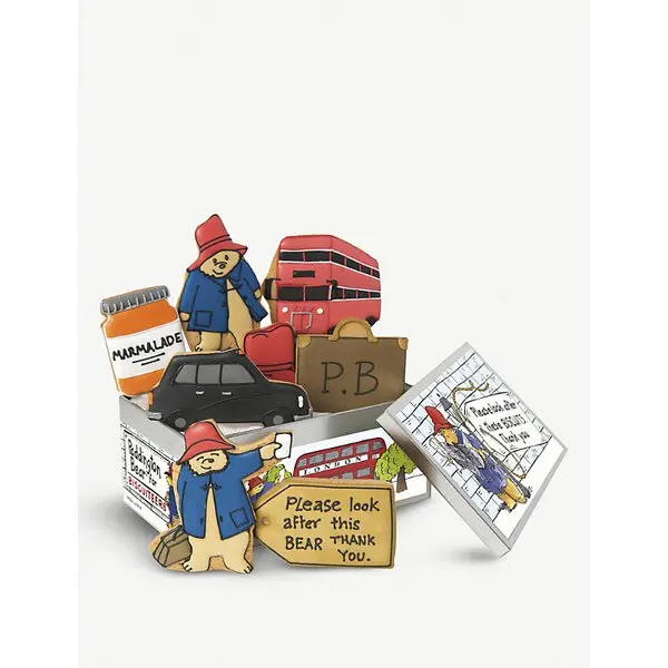 BISCUITEERS Paddington Bear Biscuits Box Of Eight - One-color