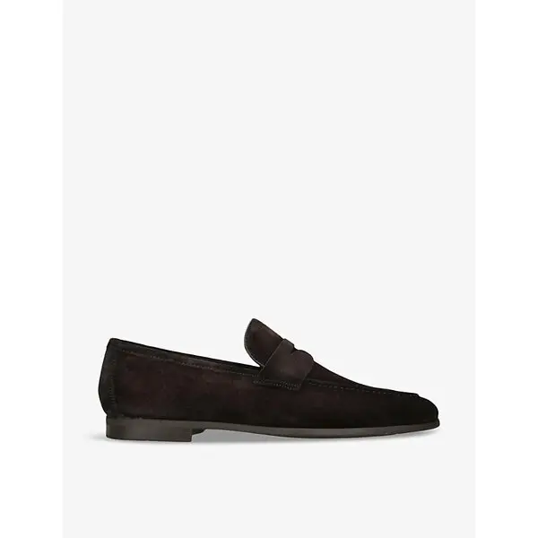 Magnanni Diezma Suede Penny Loafers