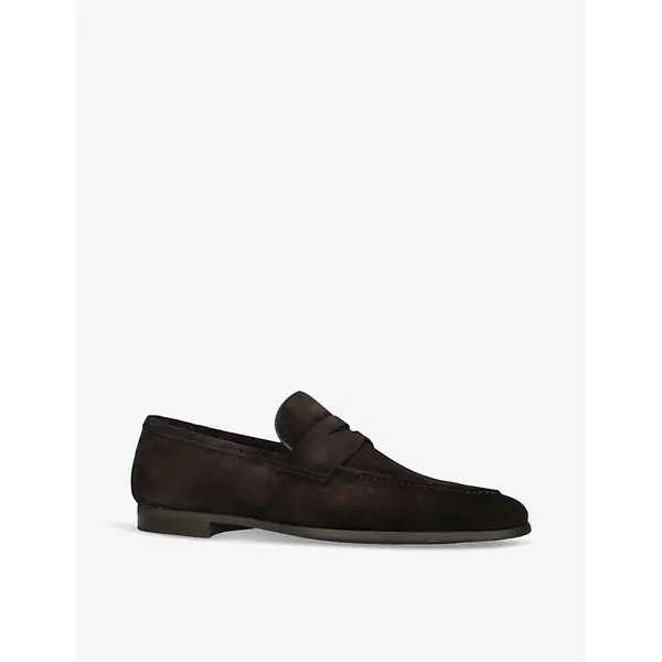 Magnanni Diezma Suede Penny Loafers