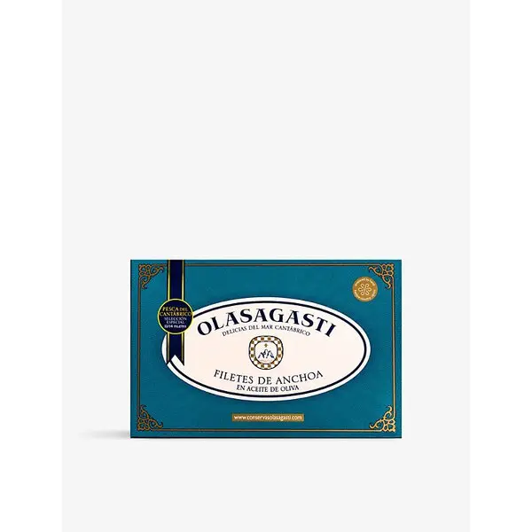 OLASAGASTI Anchovy Fillets Tinned Fish In Olive Oil 120g - One-color