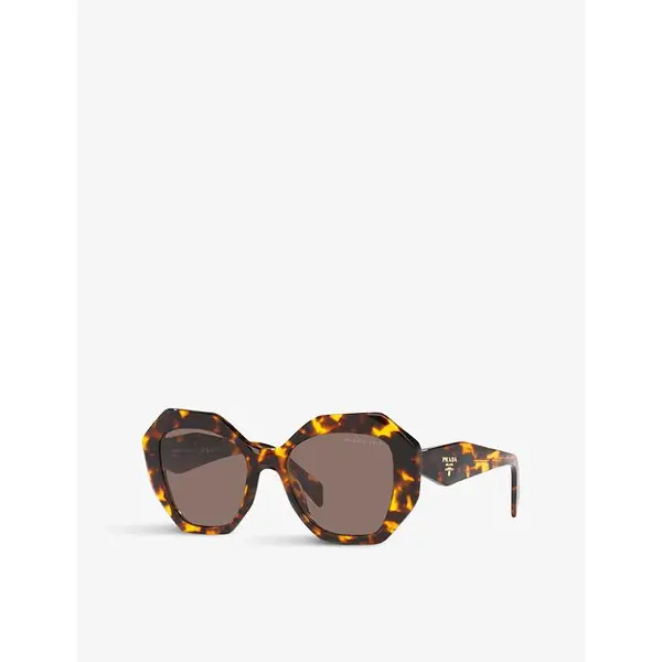 Prada Pr 16ws Irregular-frame Sunglasses