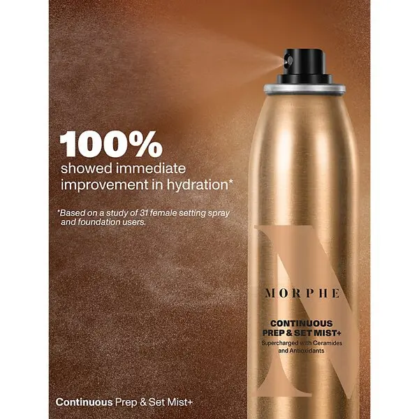 MORPHE Mini Continuous Prep & Set Mist+ 36.8g